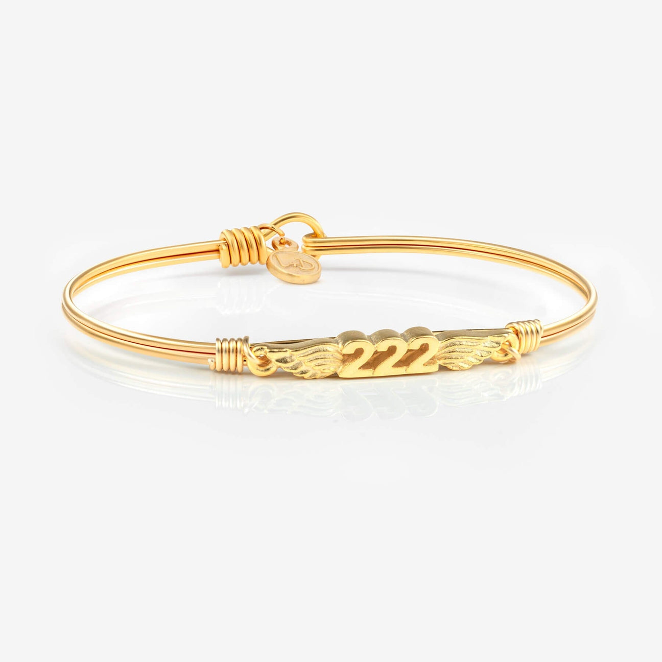 222-ANGEL NUMBERS BANGLE BRACELET – Luca + Danni