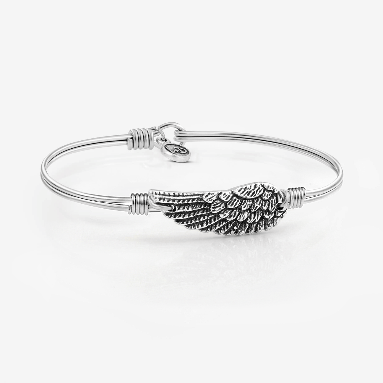 Angel Wing Bangle | Bangle Bracelets – Luca + Danni